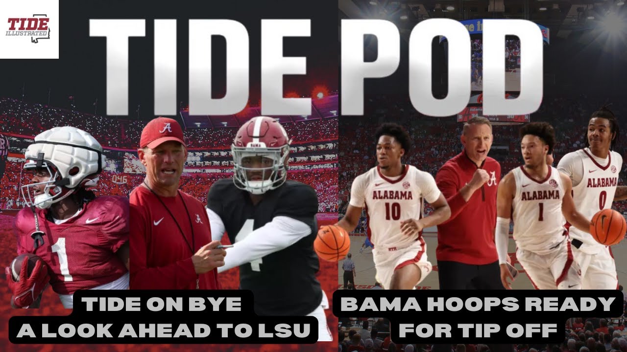 ALABAMA BYE WEEK UPDATES + TIDE HOOPS PREPARES FOR SEASON OPENER - YouTube