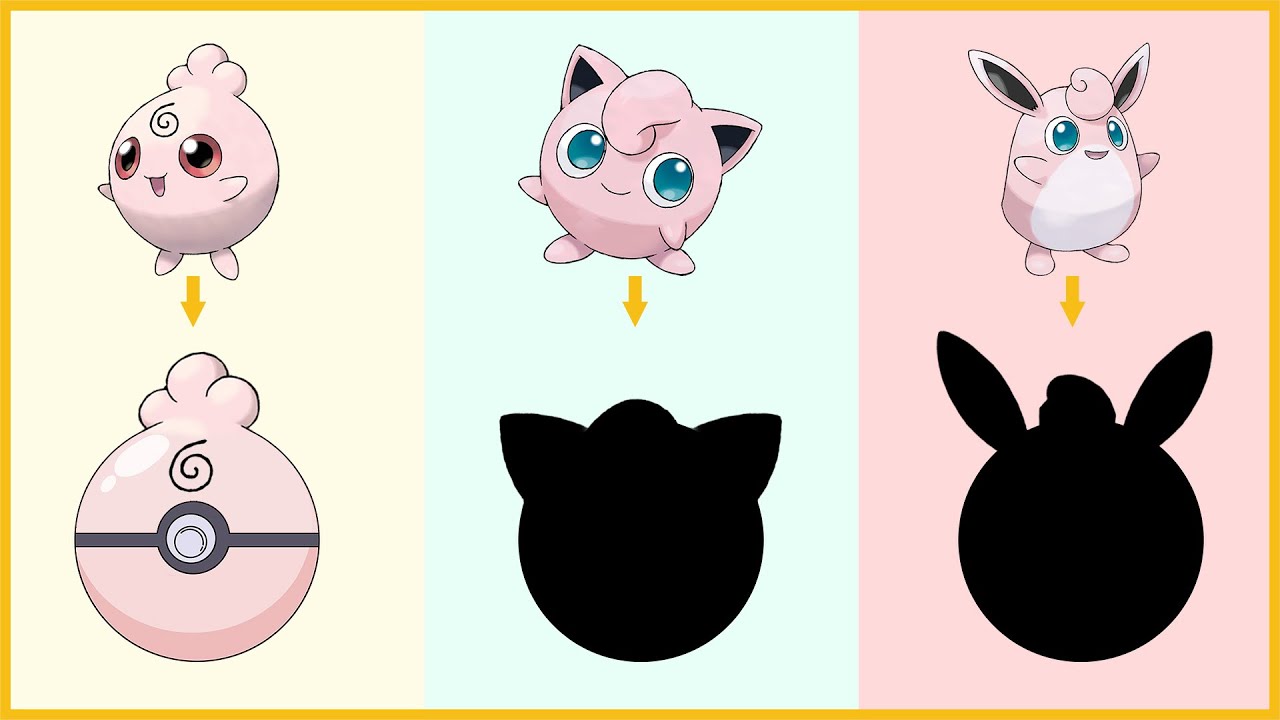 Sprite Igglybuff Pokemon With Their Pokeball | Igglybuff | Jigglypuff