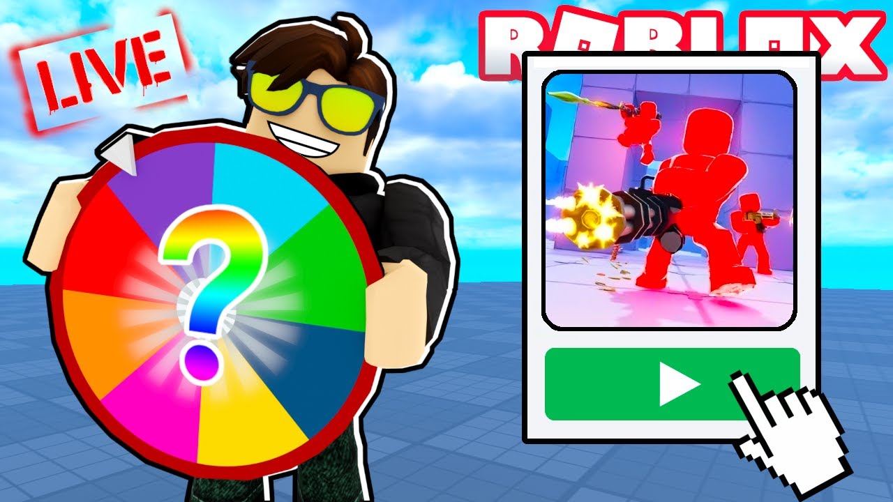 Roblox: Viewers Pick the Game! | LIVE - YouTube