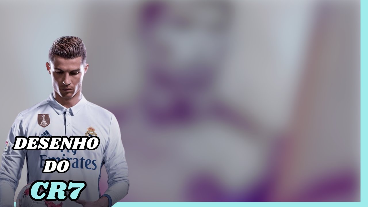 Speed Drawing Cristiano Ronaldo ⚽️🇵🇹 - YouTube