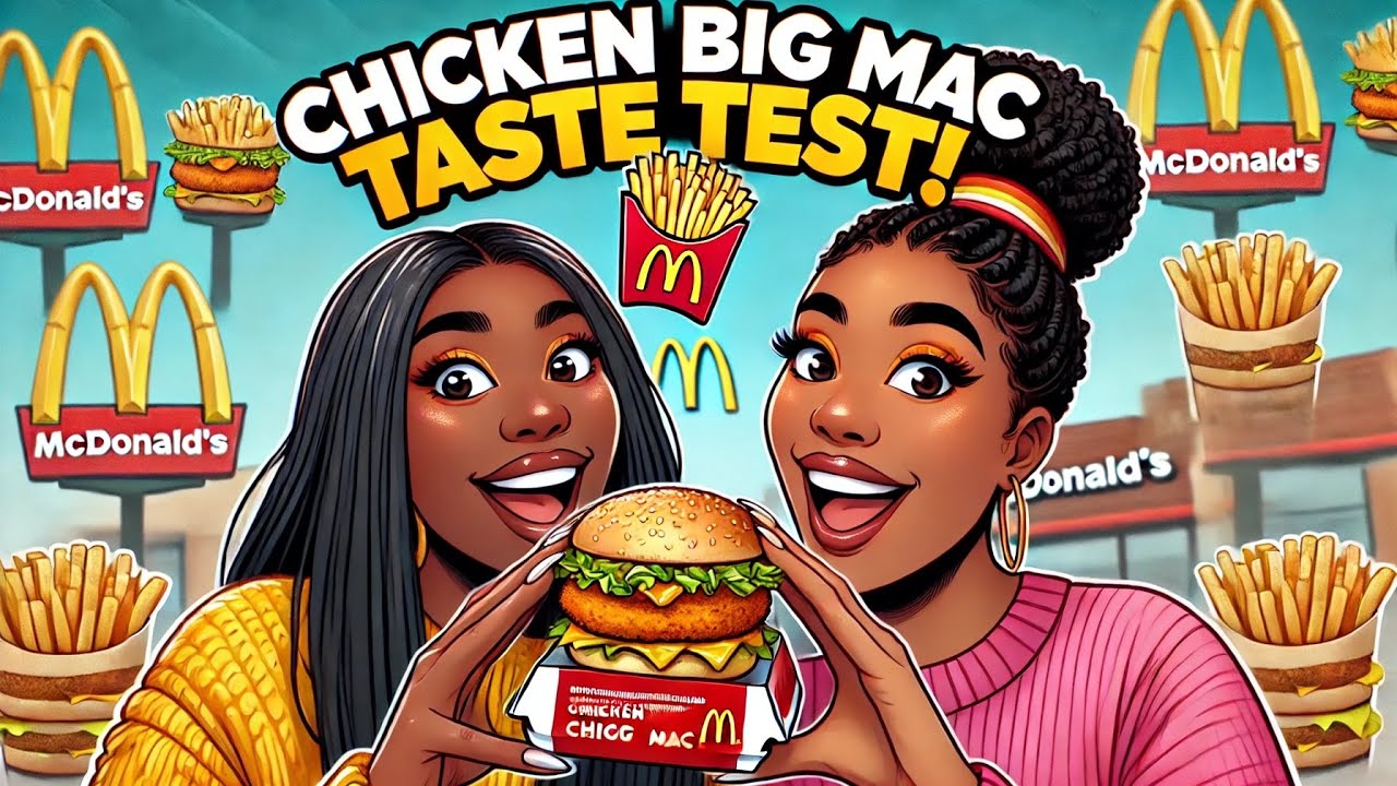 Chicken Big Mac Showdown: Taste Test with @LatoyaNicole23! - YouTube