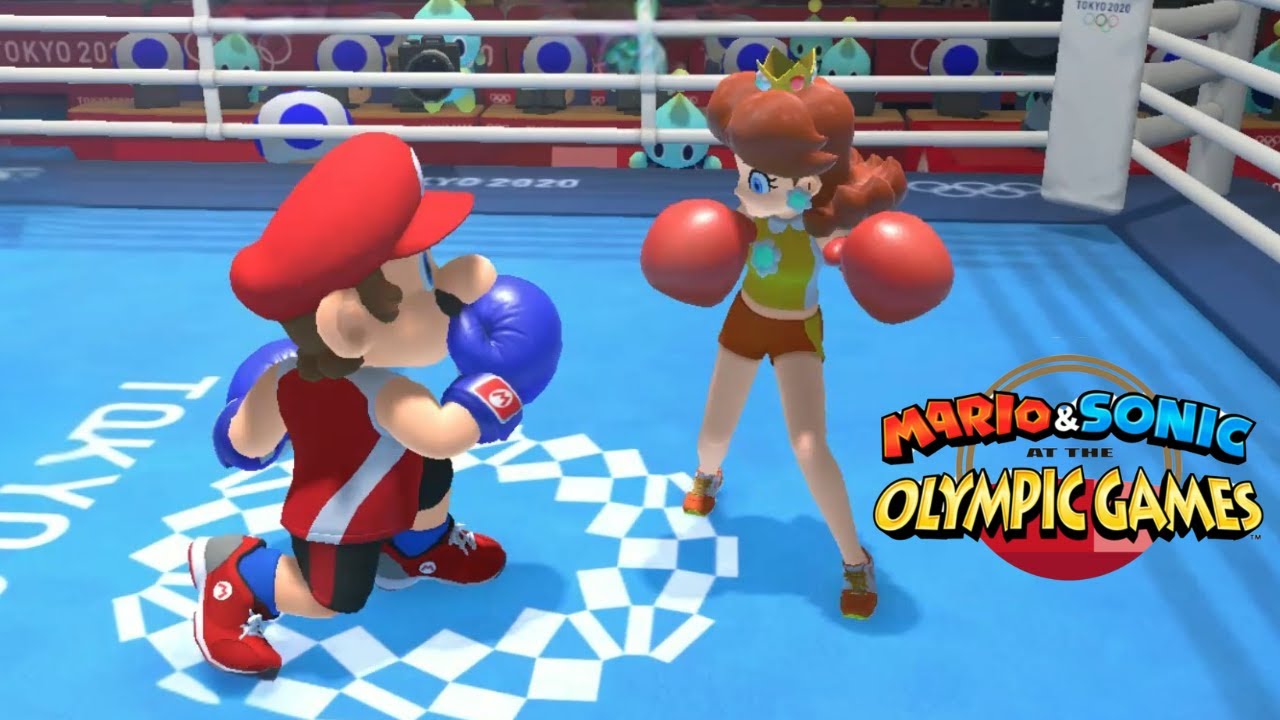 Boxing Gameplay Mario & Sonic At The Olympic Games Tokyo 2020 Mario ...
