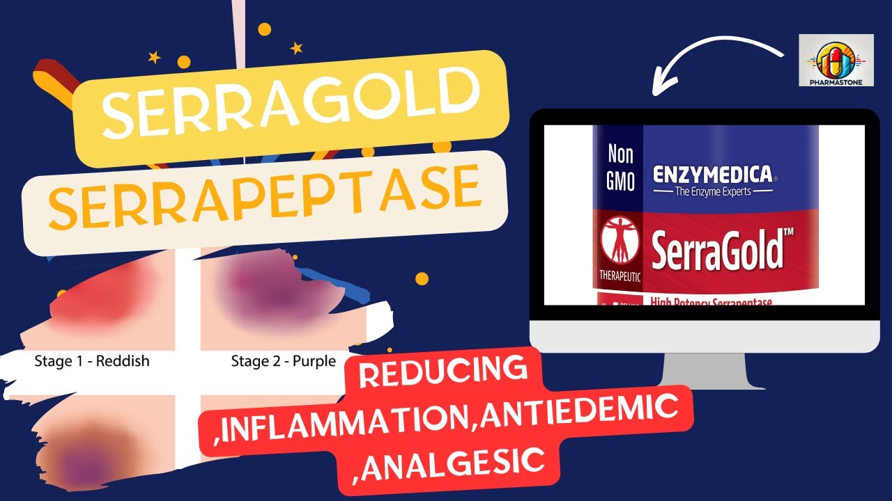 SerraGold | Serrapeptase: Benefits, Side Effects, and Dosage - YouTube