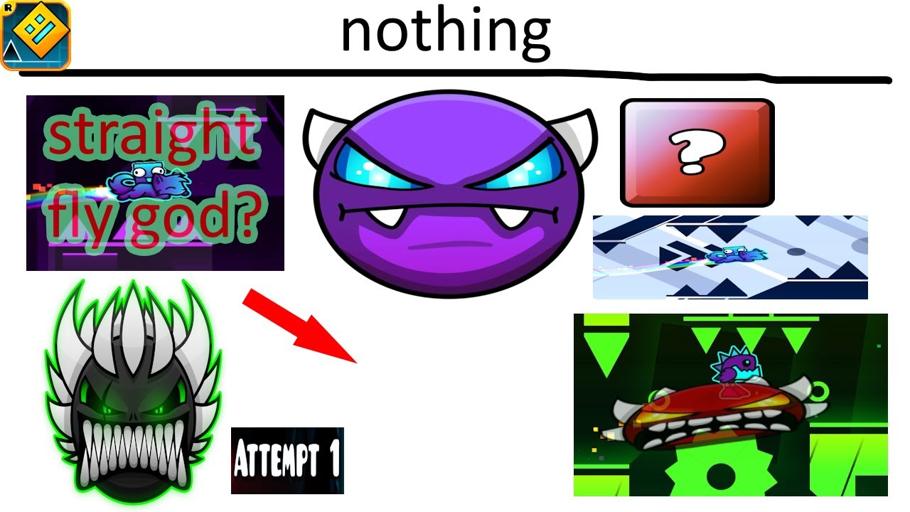 Geometry Dash - "NothinG" by iriswolfx [Easy Demon] - YouTube