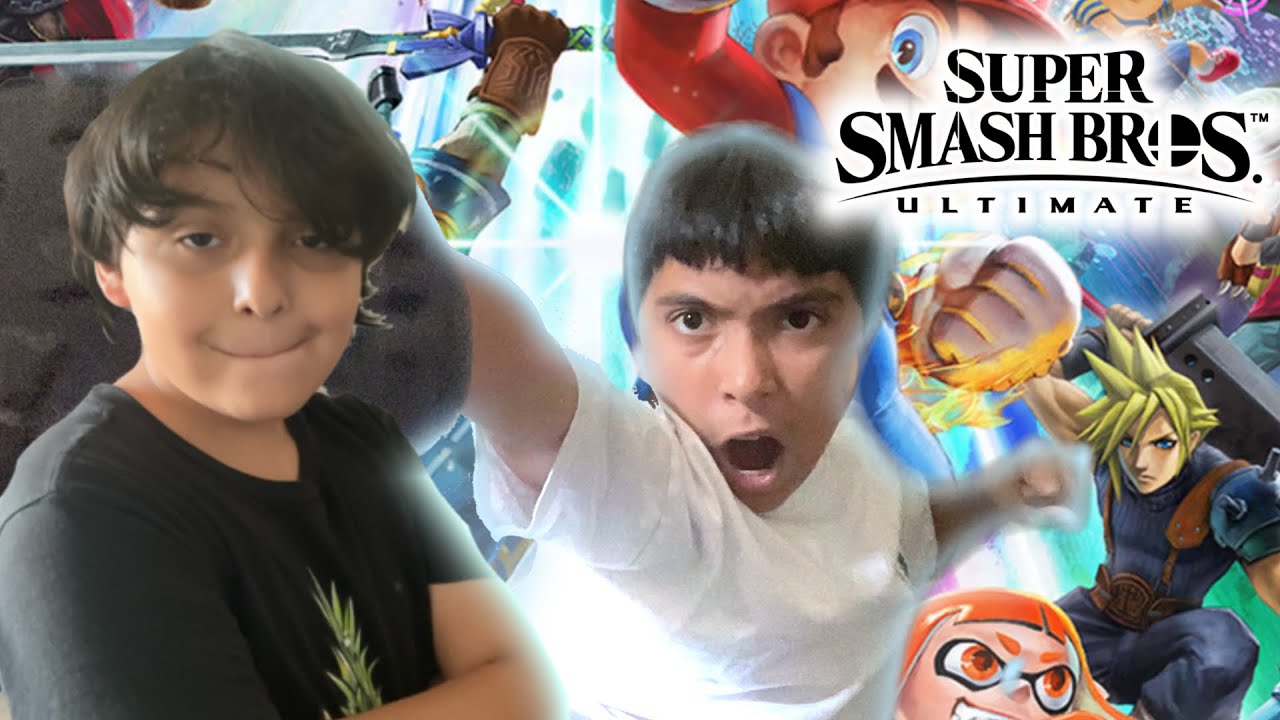 Playing Smash Bros With My Little Brother: i was horrible - YouTube