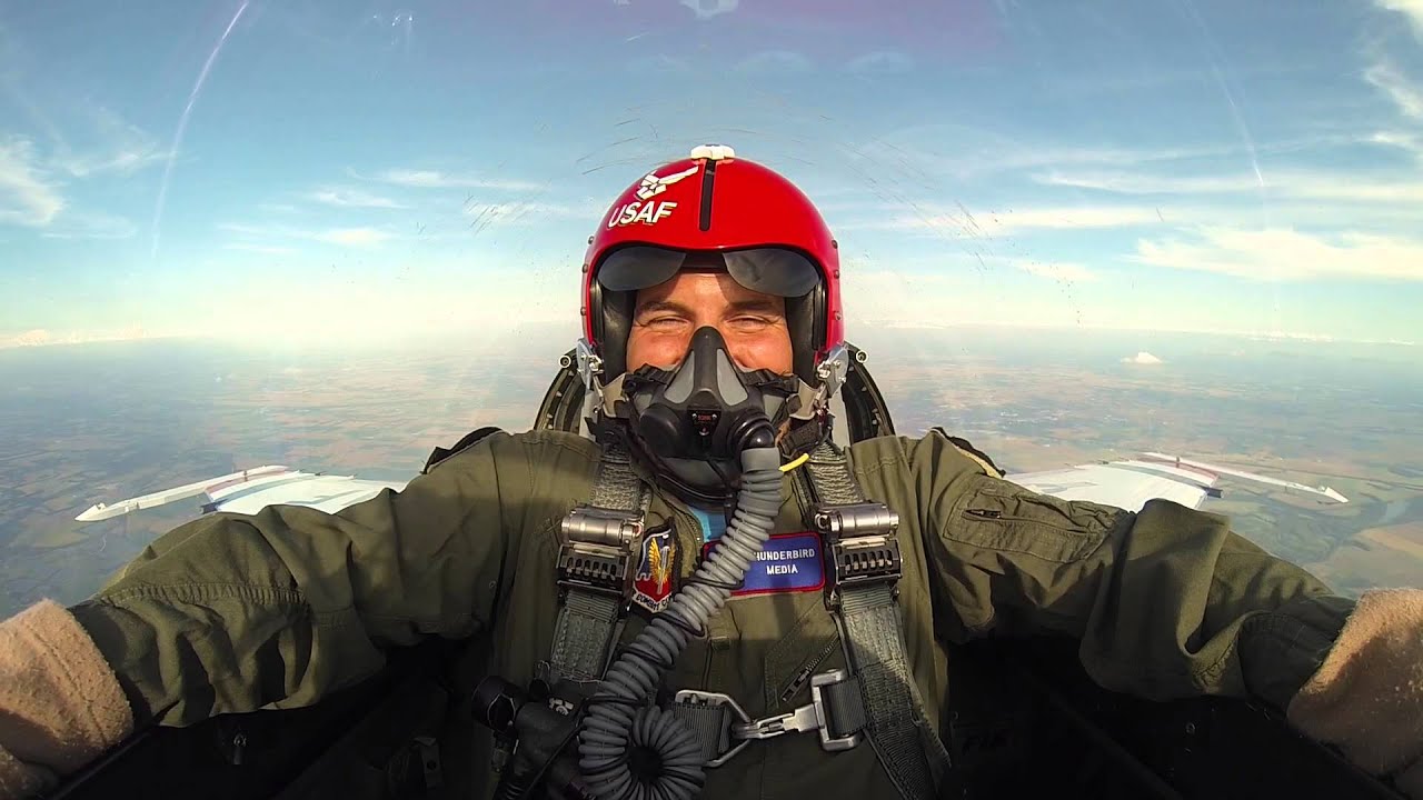 What's It Like to Ride in a U.S. Air Force Thunderbird? Chad's Ride at ...