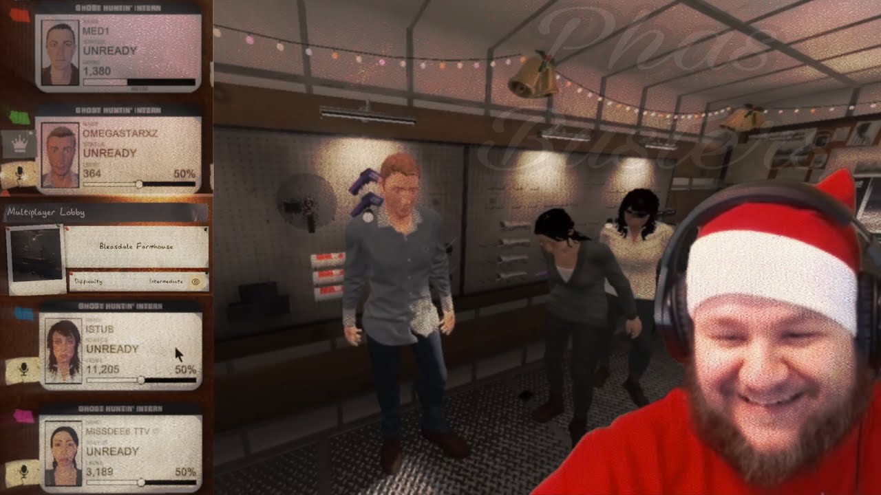 PHAS BUSTERS REUNITED ON THE NEW UPDATE WAS CHAOS - Phasmophobia - YouTube