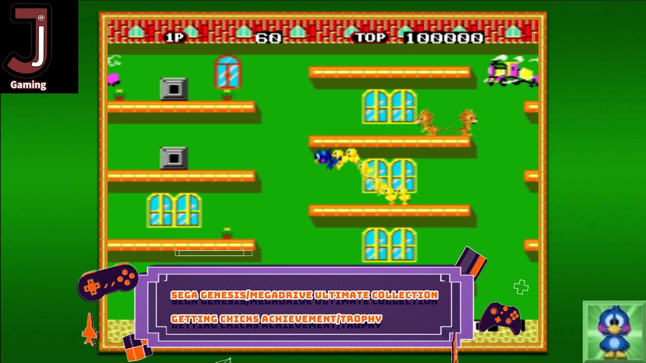 Sega Genesis/Megadrive ultimate collection Flicky getting chicks ...