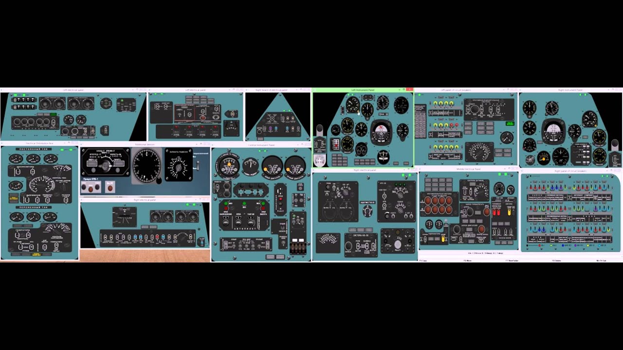 Work of on-board systems of MI-17 helicopter - YouTube