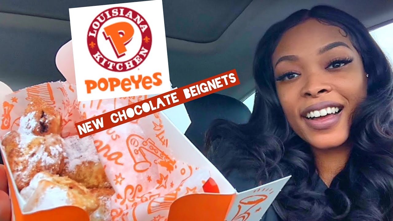 POPEYES NEW CHOCOLATE BEIGNETS | Food Review - YouTube