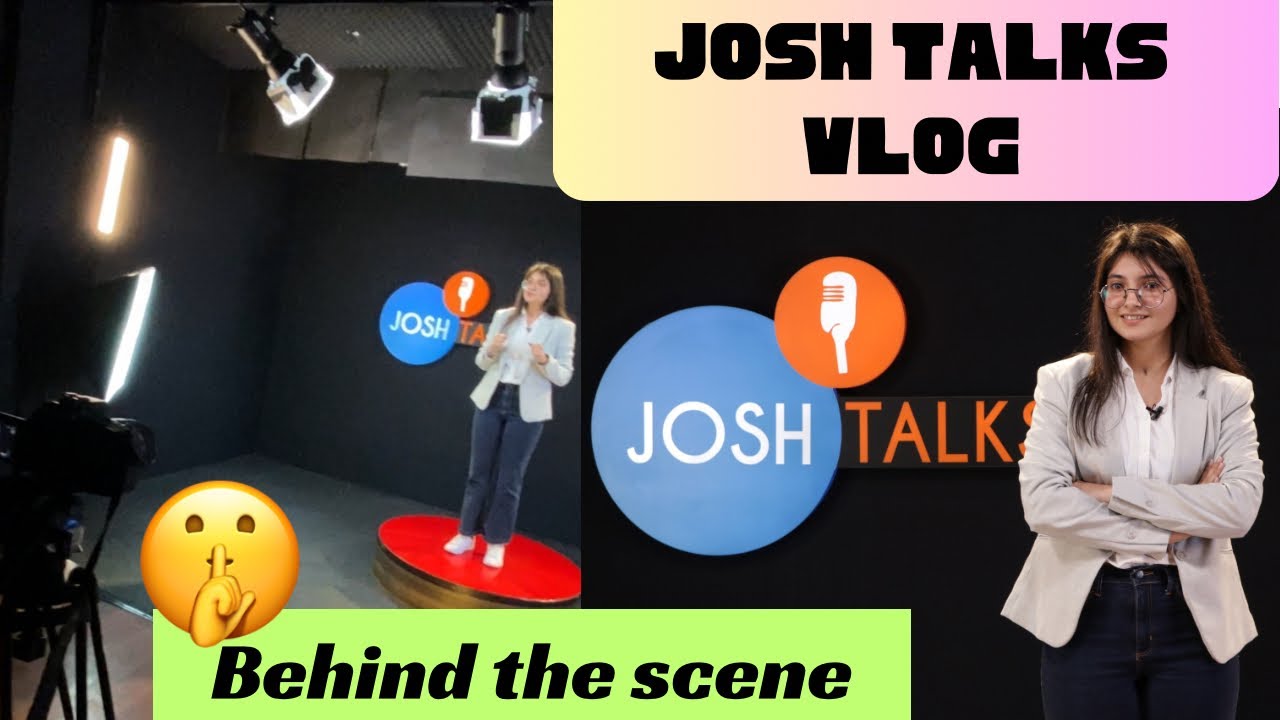Josh Talks Vlog (BEHIND THE SCENES)🤫 (STUDIO TOUR)@JoshTalksHindi ...