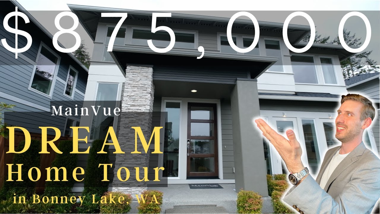 DREAM HOME Tour, New MainVue Model Home in Tehaleh | Seattle / Tacoma ...