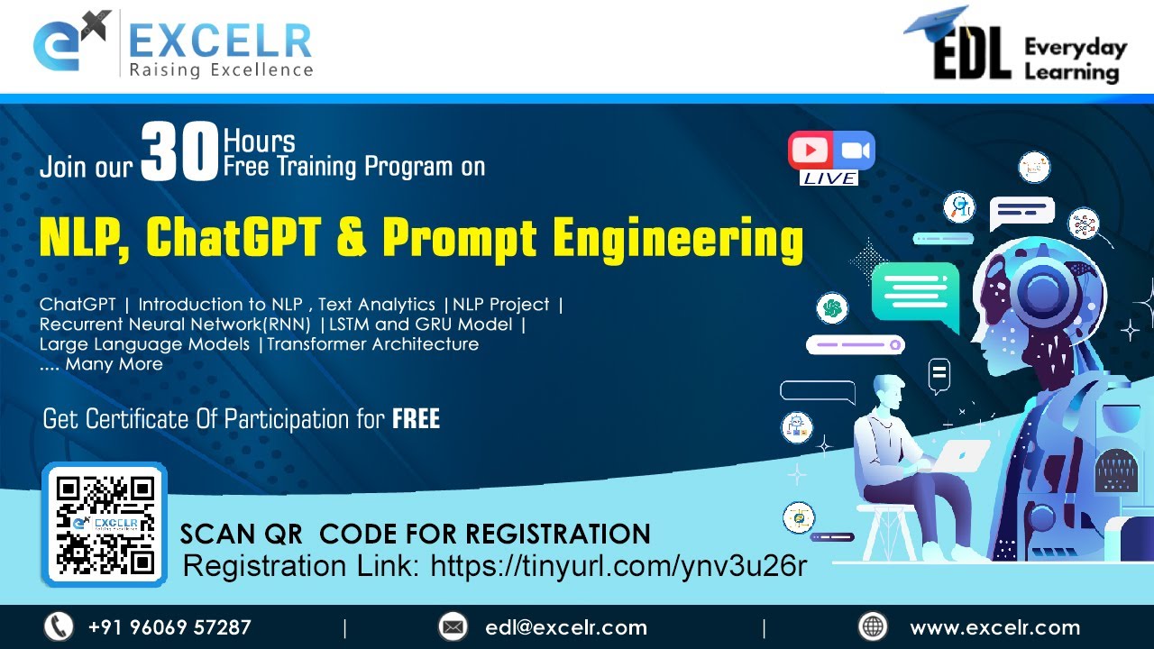 NLP,ChatGPT and Prompt Engineering - Day 9 - YouTube
