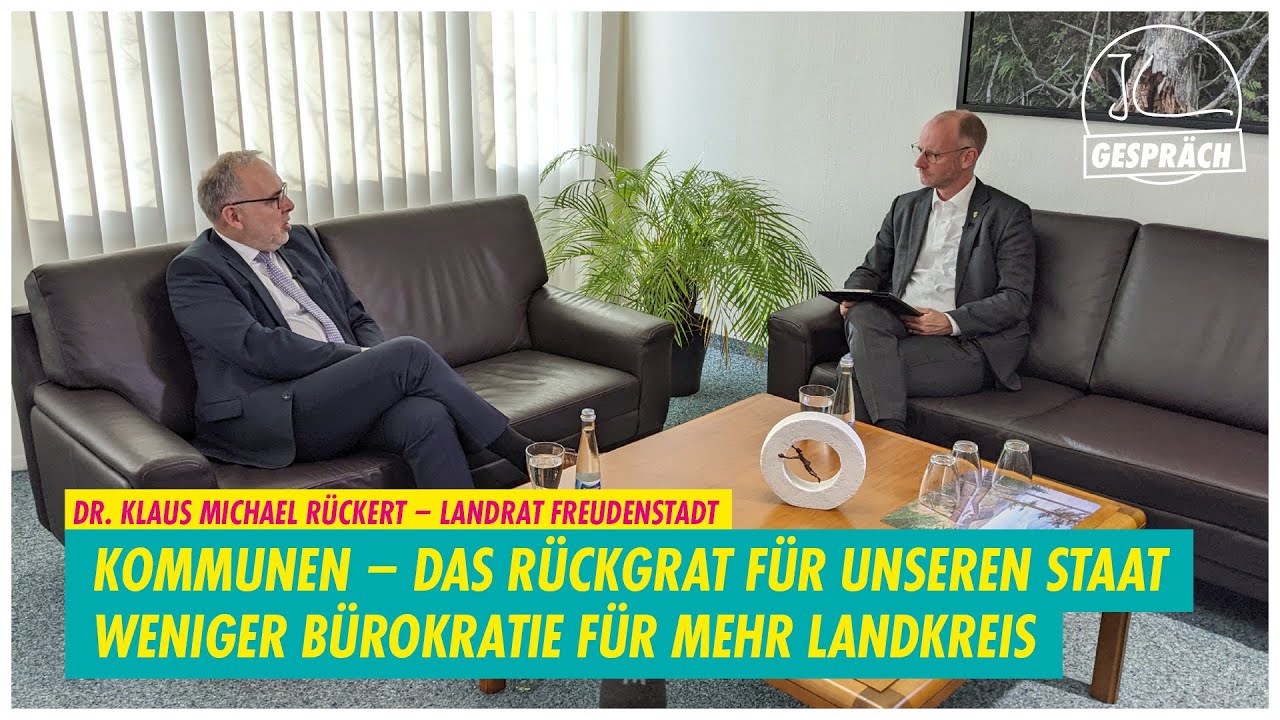 Dr. Klaus Michael Rückert: Kommunen - das Rückgrat für unseren Staat ...