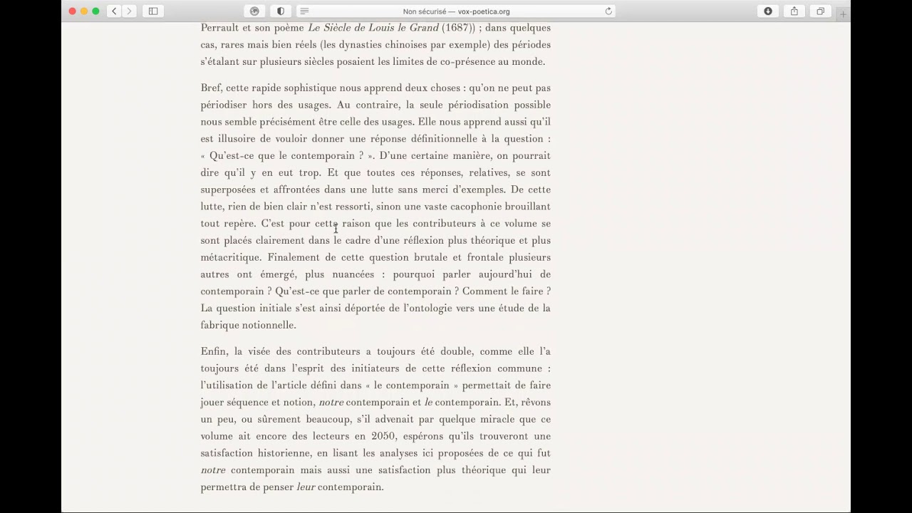 L3#10. Qu'est-ce que l'extrême contemporain ? Lecture de l'introduction ...