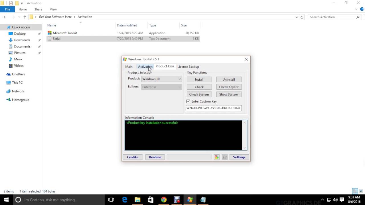 Activate Any Edition of Windows 10 | KMS Activator | 100% Working - YouTube