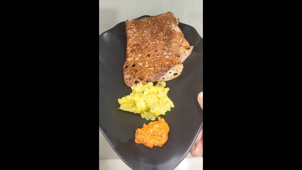 Oats Onion Tomato Rawa Dosa | Simple and Yummy | Perfect Recipe | - YouTube