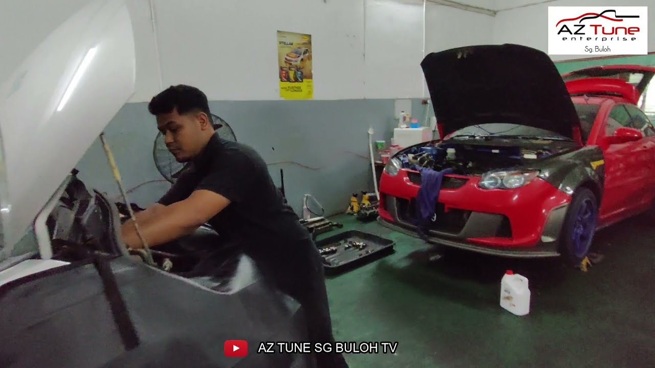 Estima ACR 50 - Tukar Steering Rack - YouTube