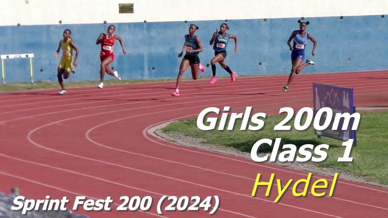 Alliah BAKER | Hydel | Girls 200m Class 1 | Sprint Fest 200 | 2024 ...