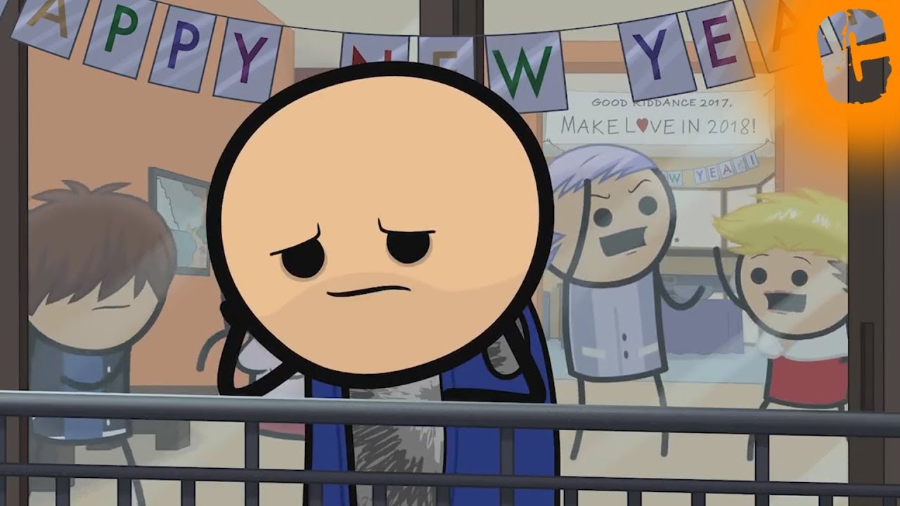 Sad Larry's Sad New Year - Cyanide & Happiness Shorts (DOBLAJE ESPAÑOL ...