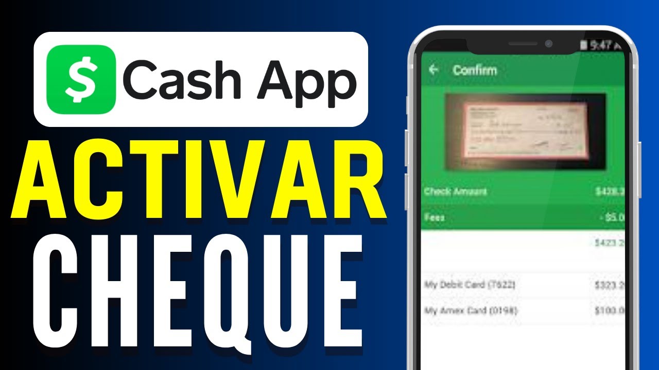 Cómo Activar Deposito de Cheque en Cash App (Paso a Paso) - YouTube