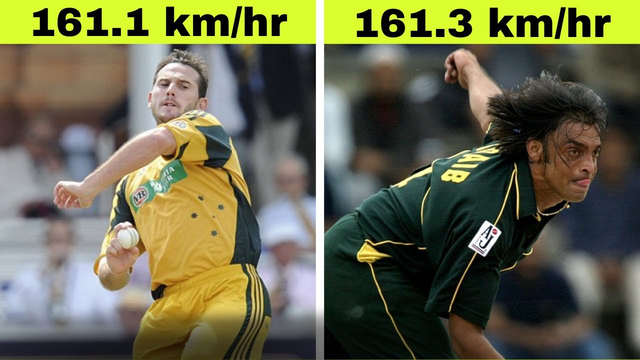 10 Fastest Bowlers in Cricket History | Cricket History | Fastest ...