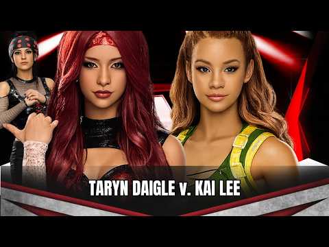 Taryn Daigle (w/ Kaiva) vs Kai Lee | RAW
