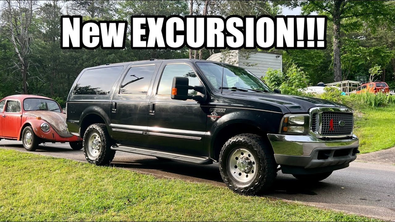 New Family Hauling Tow Vehicle - '00 Ford Excursion XLT - YouTube