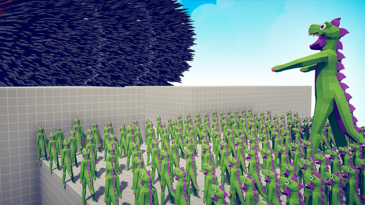 CAN 100x T-REX + GIANT CROSS THE BRIDGE? - TABS | Totally Accurate ...