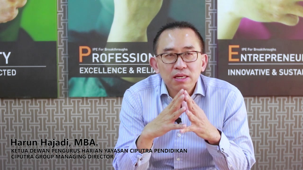 Grup Ciputra Support Penuh Lulusan Universitas Ciputra - YouTube
