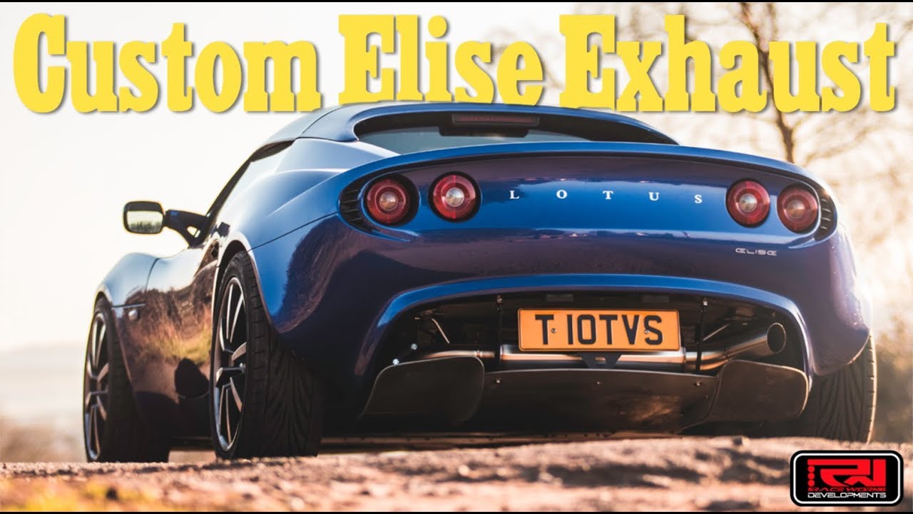 Custom Lotus Elise Exhaust! - RW Developments - YouTube
