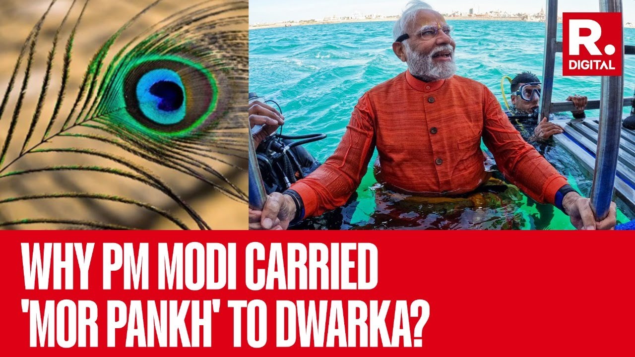 PM Modi Goes Underwater To Offer Prayers At Lord Krishna's Dwarka City ...