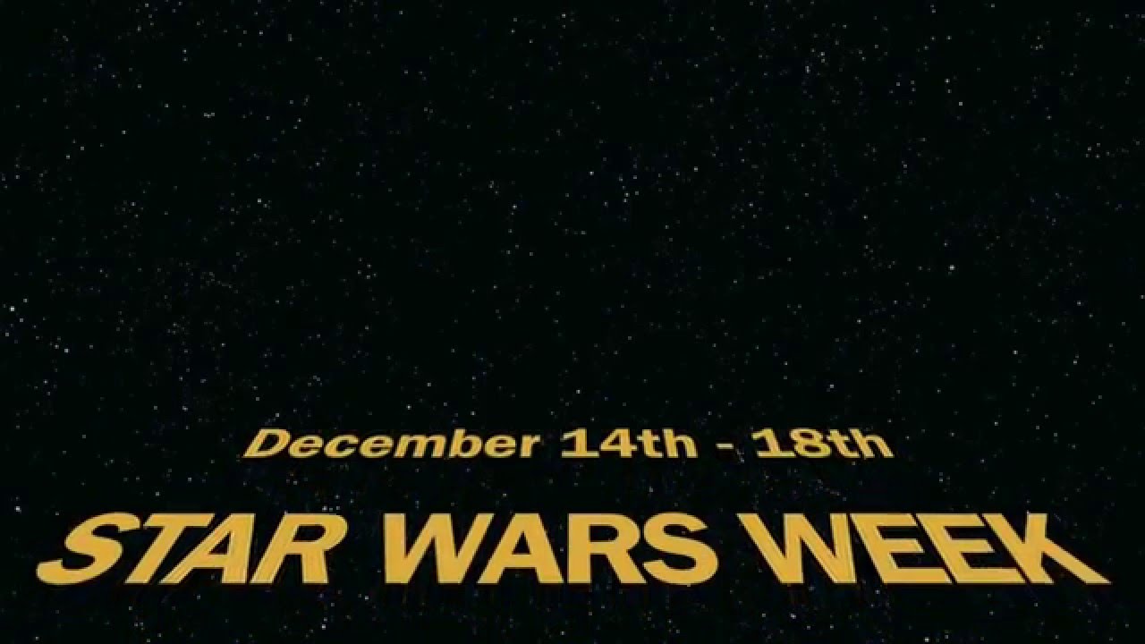 Star Wars Week at Secret Stage - YouTube