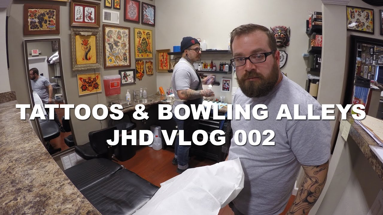 Tattoo Shop & Family Bowling Fun | Jordan Hauser Digital - Vlog 002 ...