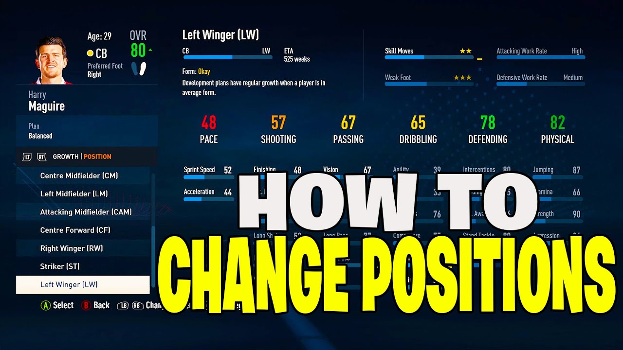How to Change Player Positions in Manager Career Fifa 23 - YouTube