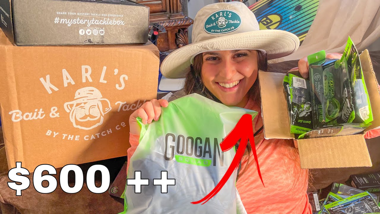 BIG Unboxing!! (Googan baits, Shop Karls, NEW Googan Apparel) - YouTube