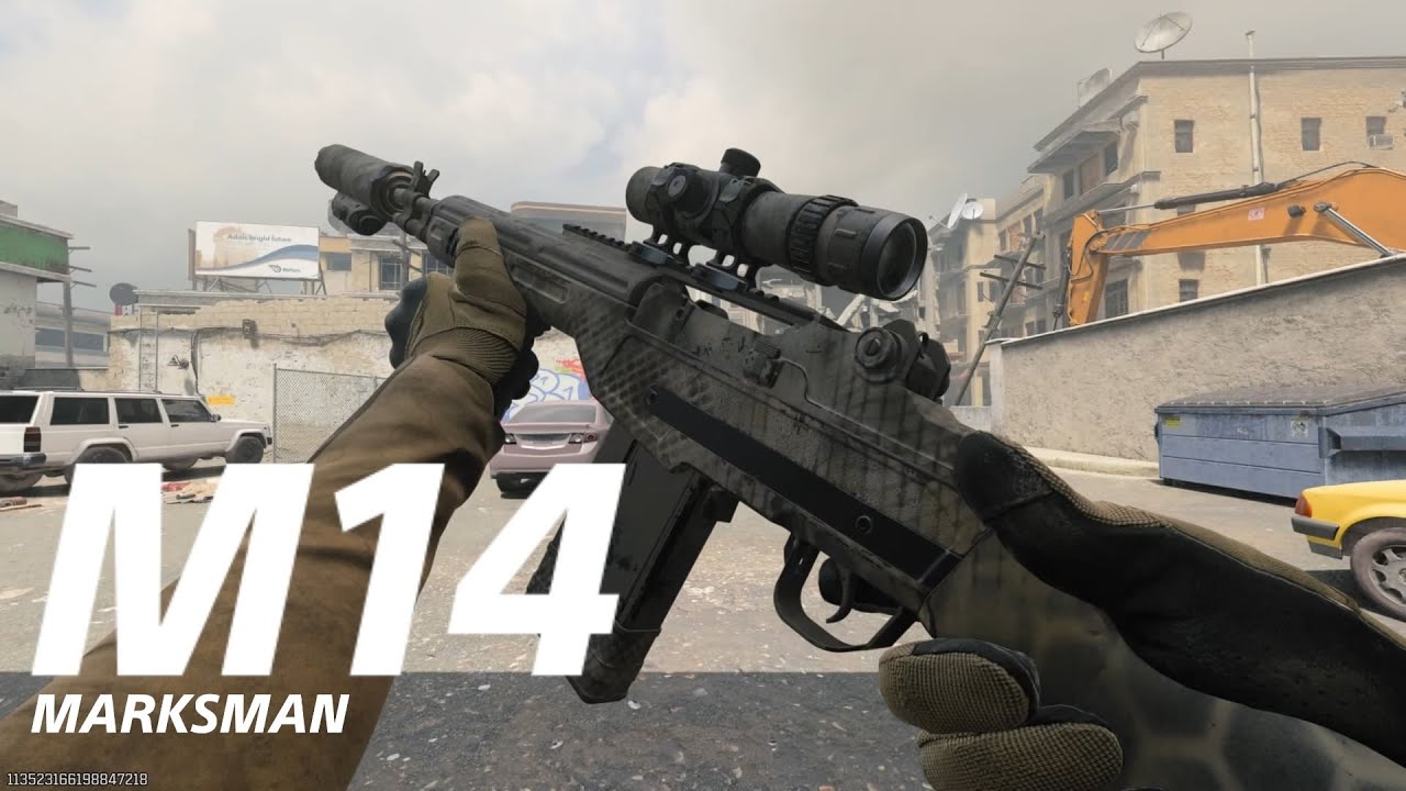 M14 in Invasion Map | Call of Duty Modern Warfare 3 Hardcore ...