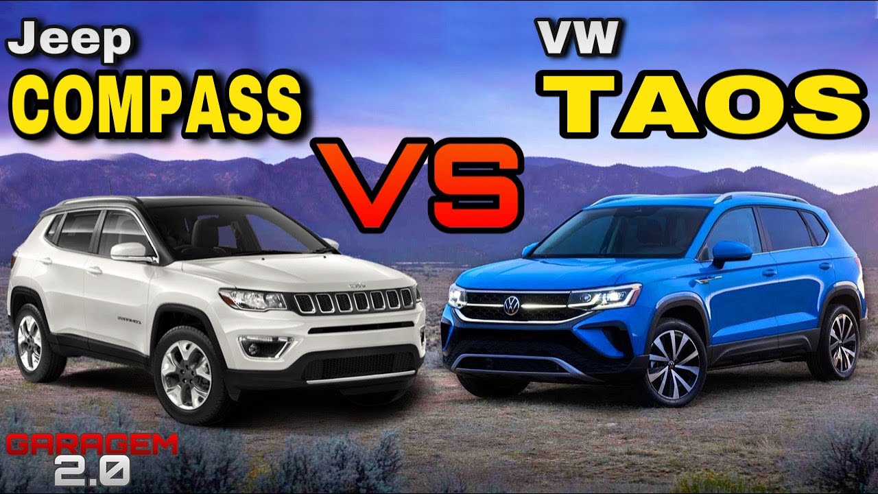 COMPARATIVO: Jeep Compass VS Volkswagen Taos !!! - YouTube