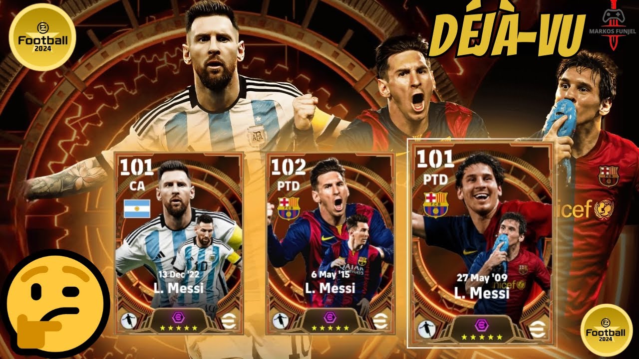 L. Messi Big Time esta de Volta no eFootball 2024 - YouTube