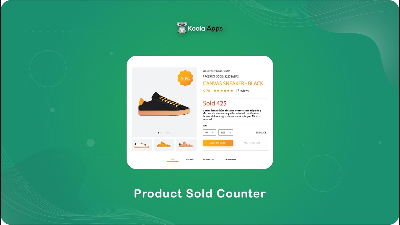 WooCommerce Products Sold Counter - Koala Apps - YouTube