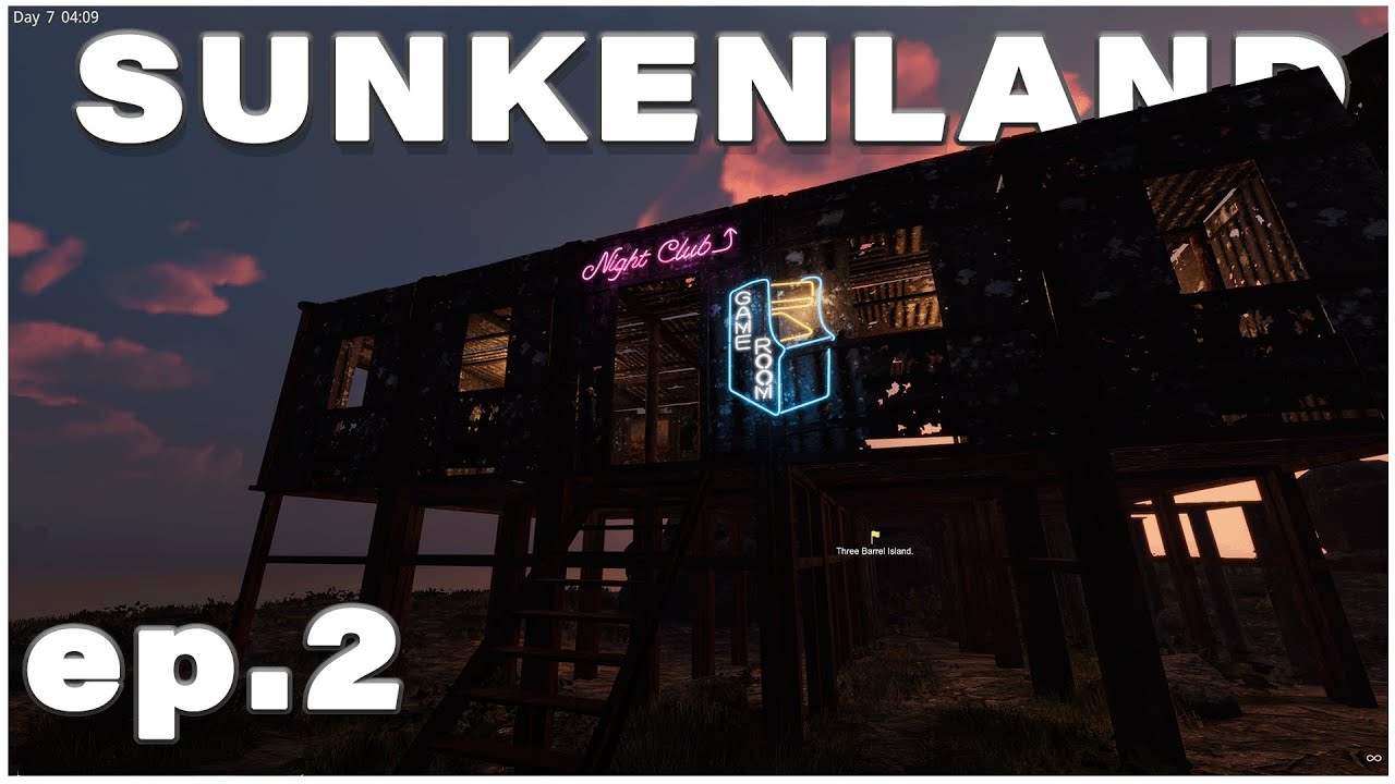 Base Building and Claiming Islands - SUNKENLAND - YouTube