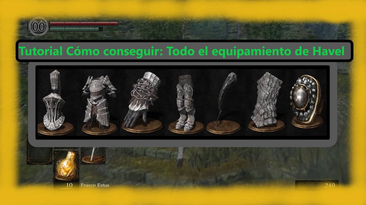 Como Conseguir Todo el set de Havel en Dark Souls Remastered # ...