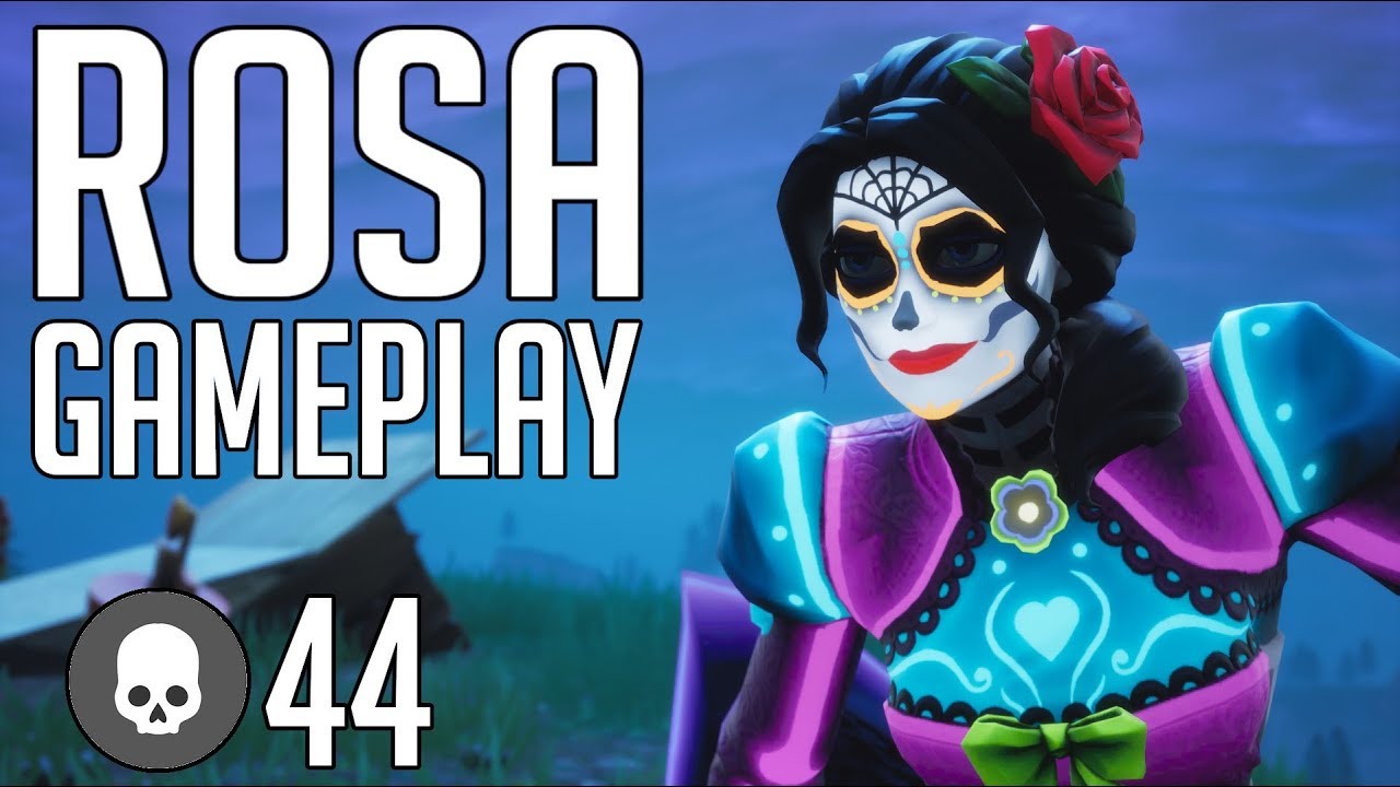 *NEW SKIN - ROSA - FORTNITE Battle Royale [No Commentary Gameplay ...