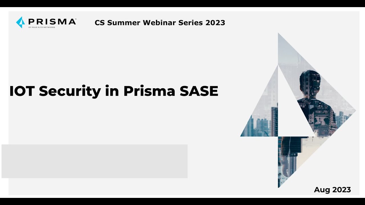 IOT in Prisma SASE - YouTube