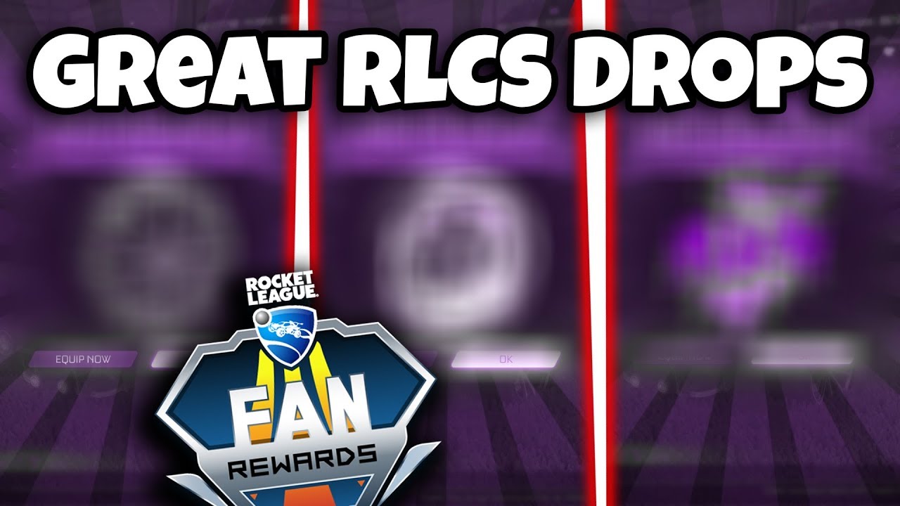 Amazing RLCS Fan Rewards Drops!! 1st Black Wheel + More - YouTube