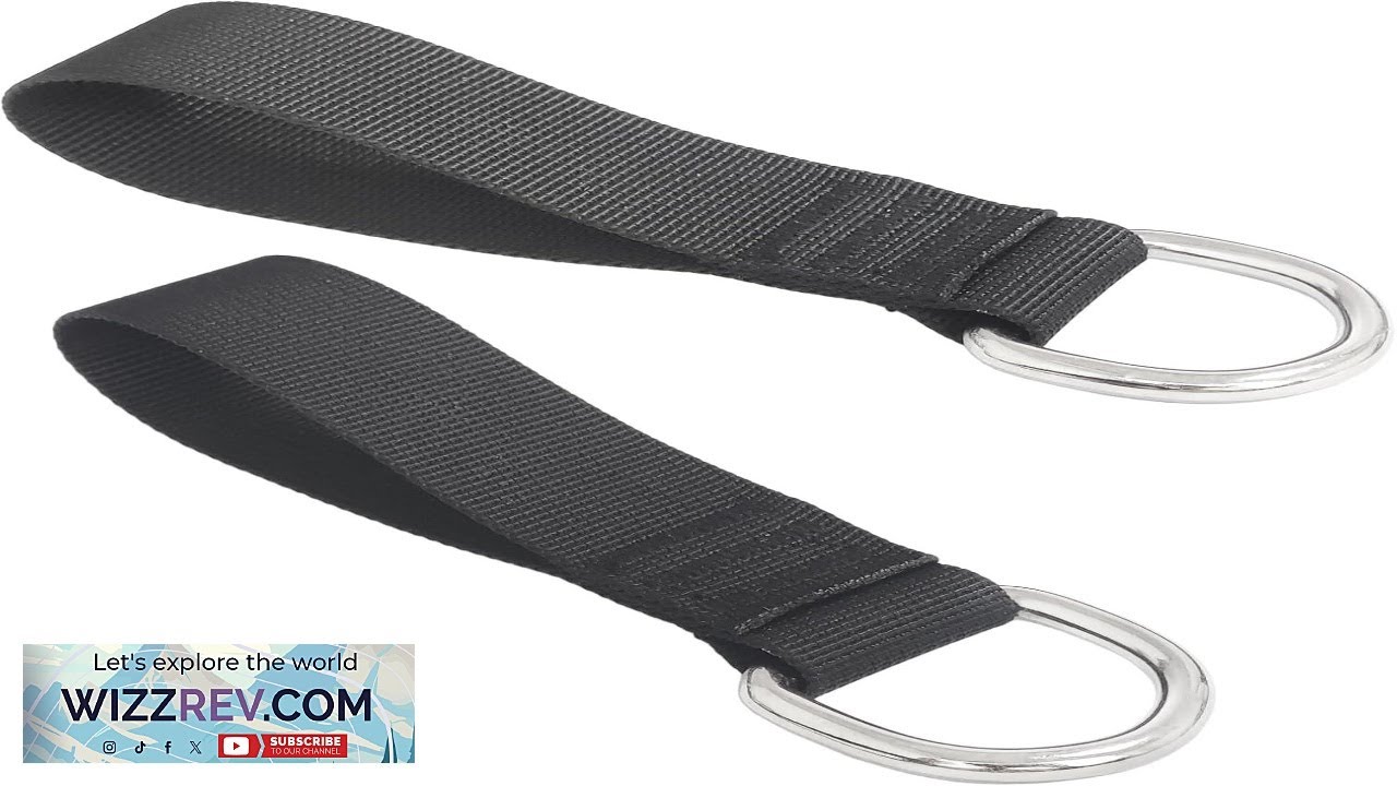 LAT/Bench/Squat Bar Attachment Straps Pair Accessories Replacement for ...