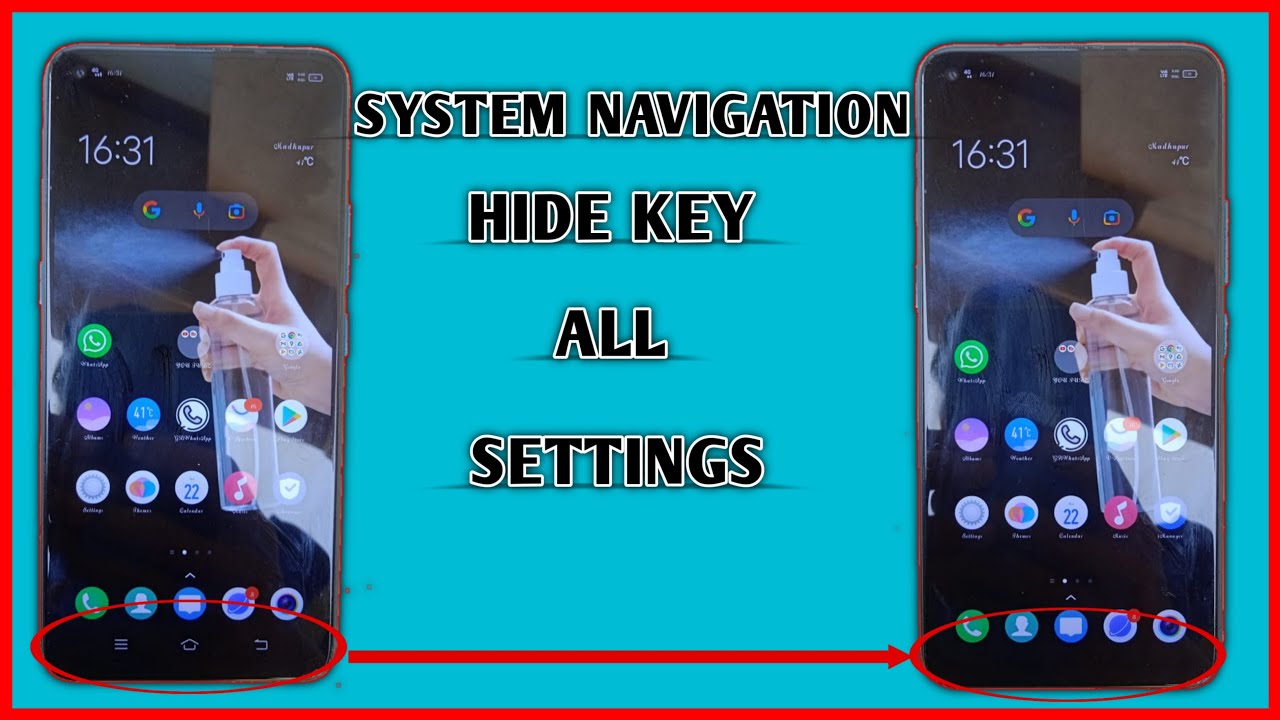 Phone Navigation System I Navigation Keys To Navigation Gestures Enable ...