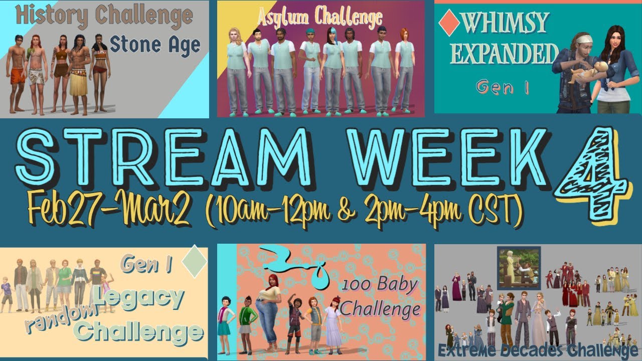 The Sims 4 | Stream Week | Episode 4 - YouTube
