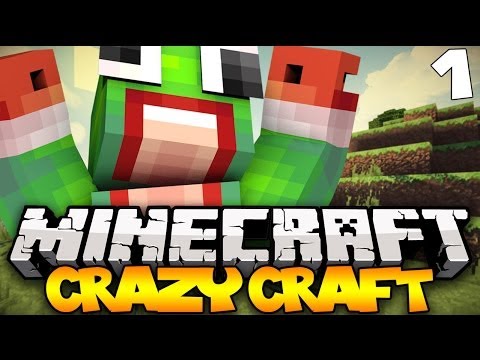 Minecraft: Crazy Craft Modded Survival - Ep. 1 - THIS IS CRAZY! - YouTube