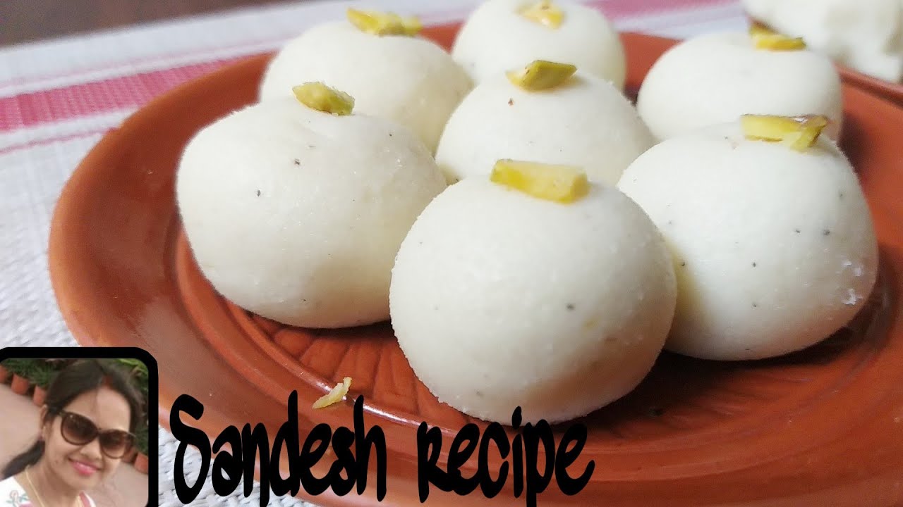 बिना छेना के सन्देश बनाने की रेसिपी |sandesh recipe- how to make ...